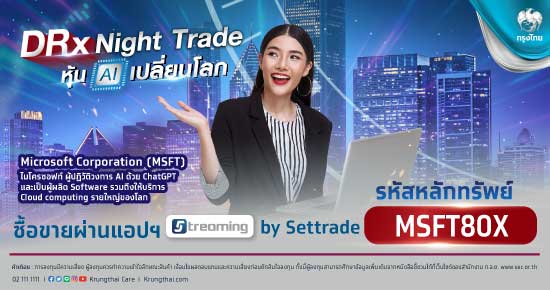 DRx ลงทุนไซซ์เล็ก เพื่อโอกาสใหญ่ ในตลาดโลก - SET Investnow